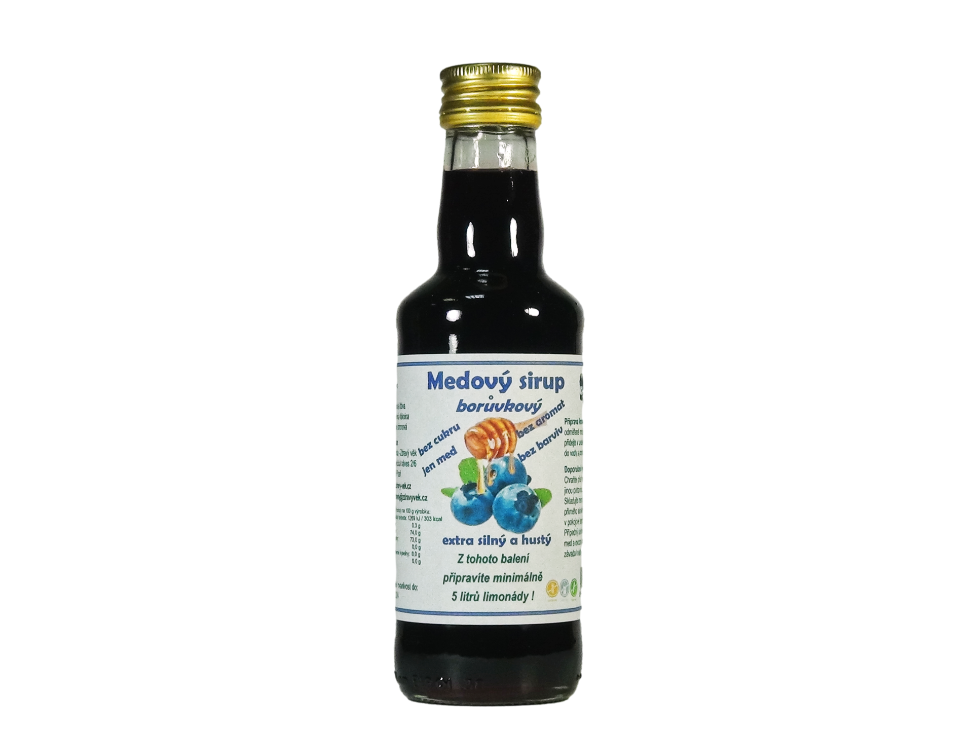 Medový sirup borůvka :: Zdravý věk
